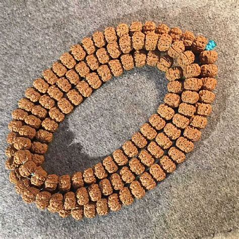 梅花双龙一代盘龙纹小金刚菩提子108颗姜黄皮男女佛珠手串单圈虎窝淘