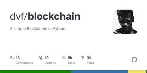 Github Dvfblockchain A Simple Blockchain In Python