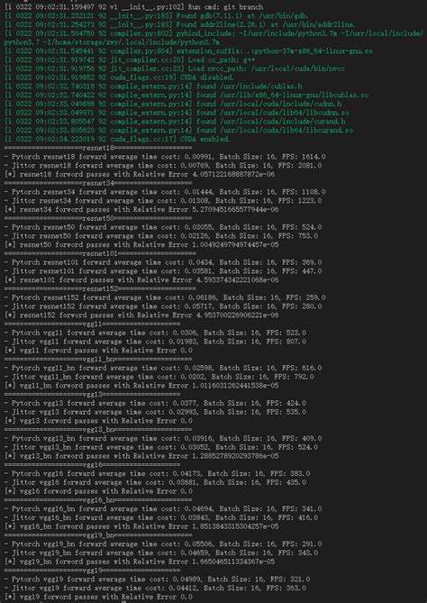 模型训练和预测时间不正常 · issue 14 · jittor jittor · github
