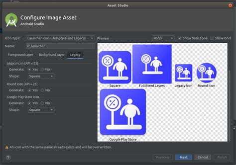 Step By Step Guide To Create Or Change Android App Icon Using Android Studio