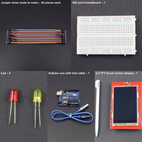 Making A Home Automation System Using 24 Inch Tft Touch Display Controlling Led Interfacing