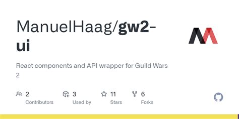 Github Manuelhaaggw2 Ui React Components And Api Wrapper For Guild