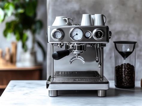 Premium Espresso Machine With Frother And Customizable Settings