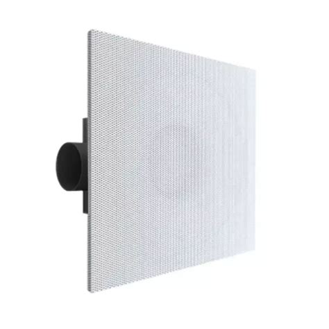 Perforated 600 X 600 Ceiling Diffuser For Extraction Insulated Plenum Box With 200 Mm Side