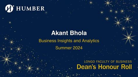 Akant Bhola On Linkedin Deanhonorlist Academicexcellence