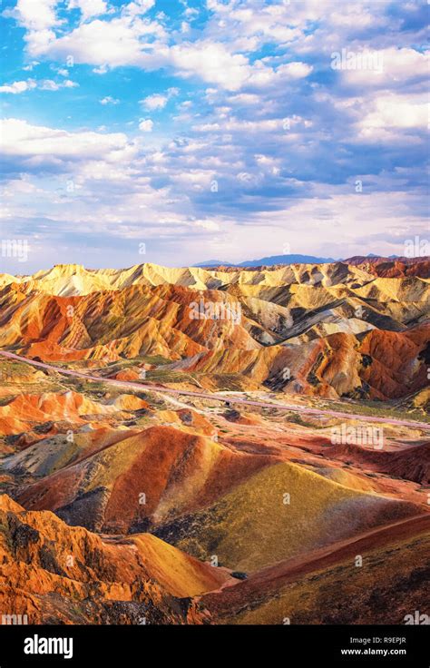 Colourful Danxia Landscape Captured In Zhangye National Geopark The