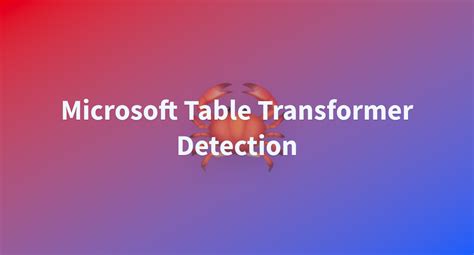 opencvuniversity microsoft table transformer detection at main