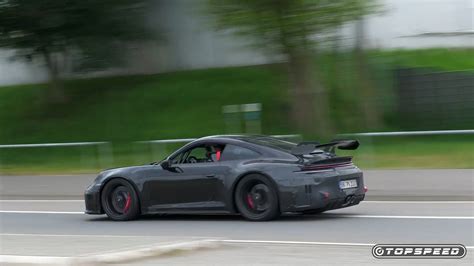 2025 Porsche 911 Gt3 Facelift 9922 Testing At The Nürburgring