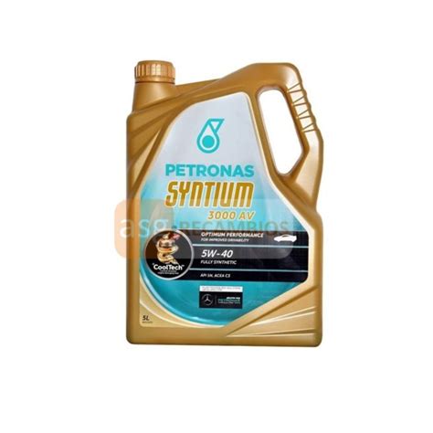 PETRONAS 3000AV 5W-40 5L - ASG Recambios