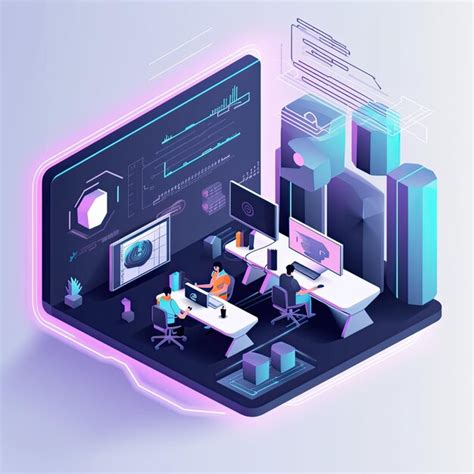 Premium Ai Image Generative Ai Illustration Of 3d Isometric