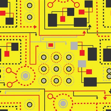 1 164 Schematic Pattern Vector Images Depositphotos