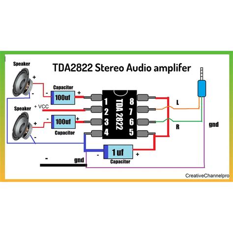 TDA Dual Power Amplifier IC Voltage Range Digilog Pk