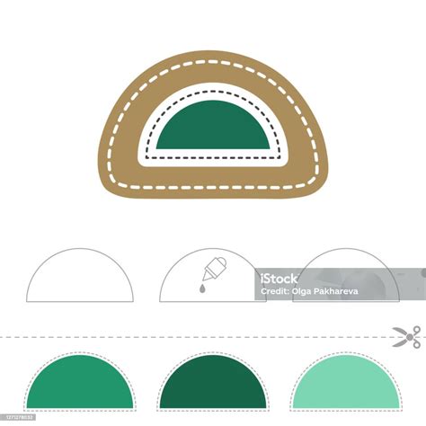 모양과 기하학적 인물을 알아봅니다 운동 기술을 연습하기위한 유치원 또는 유치원 워크 시트 빛에서 어두운 또는 그 반대의 경우도 마찬가지 벡터에 빛에서 순서대로 잘라 접착제