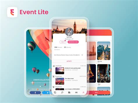 Event Management Flutter UI Kit Free Event Lite Iqonic Design