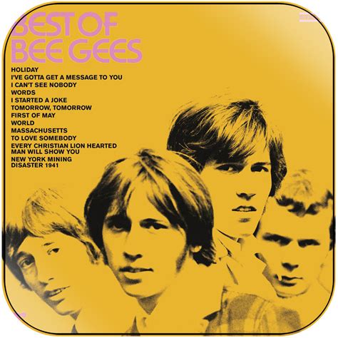 Bee Gees Cucumber Castle Album Cover Sticker Album Cover Sticker