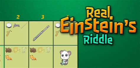 Einstein S Riddle Logic Puzzles Apps On Google Play