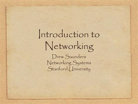 PPT Introduction To Networking PowerPoint Presentation Free Download ID