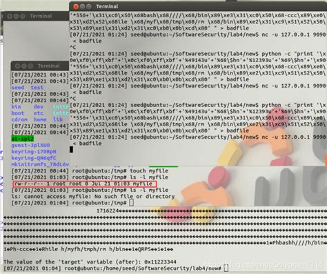 软件安全实验——lab4 Format String Vulnerability Lab（格式化字符串漏洞实验最新版——2020年1月12日