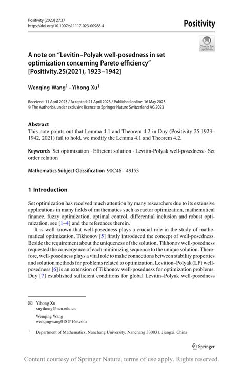 A Note On “levitin Polyak Well Posedness In Set Optimization Concerning