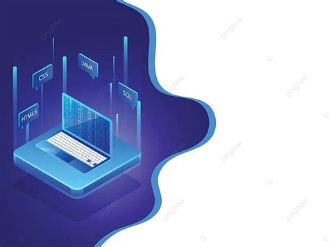 Various Programming Language Signs 3d Illustrated On Laptop Vector Concept Networking Problem