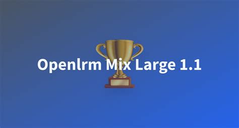 Openlrm Mix Large 1 1 A Hugging Face Space By Roaamam