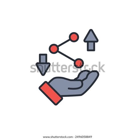 Share Icon Vectoreditable Strokelinear Style Sign Stock Vector Royalty