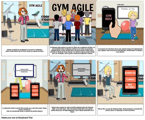GIMNASIO AGILE Storyboard Por 94958c19