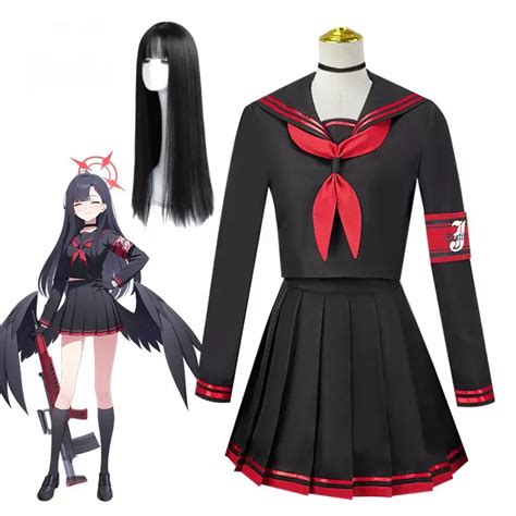 ازرق ارشيف Ichika تأثيري زي ، مجموعات شعر مستعار ، أنيمي كوس ، لعبة