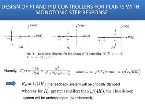 Ppt Design Of Pi And Pid Controllers With Transient Performance