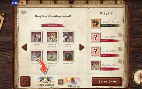 Deckbuilder Added To Evolution Evolution Digital Game