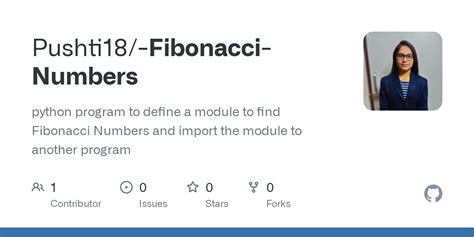 Github Pushti18 Fibonacci Numbers Python Program To Define A Module To Find Fibonacci