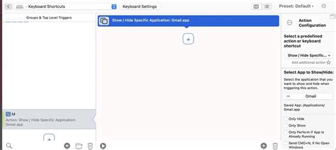 Show Hide Coherence Gmail App Shortcut Doesn T Work Configuration