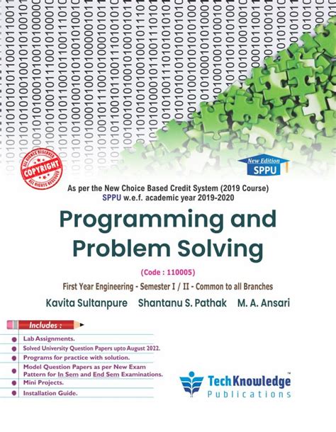 Programming And Problem Solving Techknowledge Publications