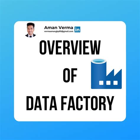 learn about azure data factory aman verma posted on the topic linkedin