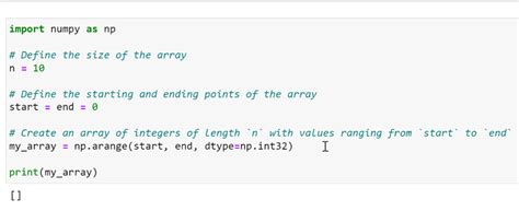 Как создать пустой массив в Python 8 методов