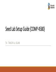 Setting Up Seed Labs On Ubuntu 20 04 Comprehensive Guide Course Hero