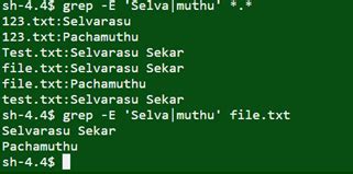 How To Grep For Multiple Patterns In Unix Learn UNIX Online