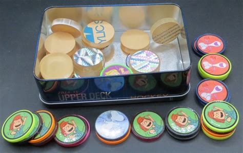 Collection Of Charlie Brown Pogs And Blank Make Your Own Pogs