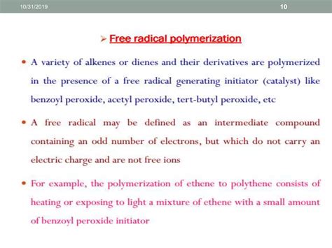 Types Of Polymerization Pptx