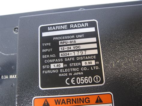 Furuno Navnet Vx2 Black Box Rpu 015 C Map Processor And Keypad Tested Max Marine Electronics