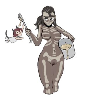 Skeleton Girls NSFW Luscious Hentai Manga Porn
