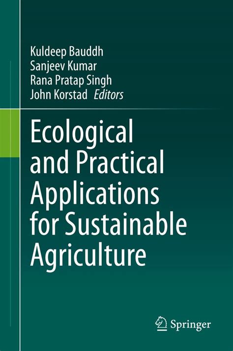 Ecological And Practical Applications For Sustainable Agriculture 1st Edition Premiumjs Store