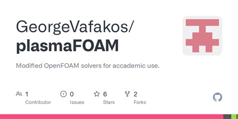 Github Georgevafakos Plasmafoam Modified Openfoam Solvers For Accademic Use