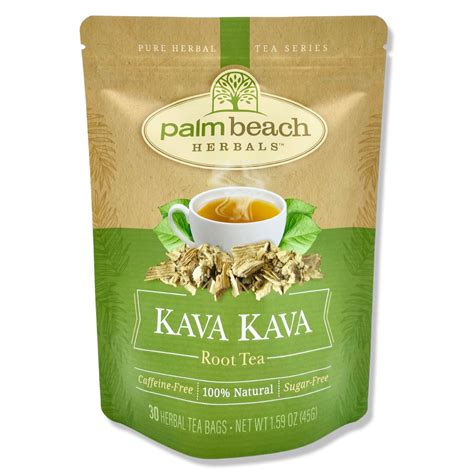Palm Beach Herbals Kava Kava Root Herbal Tea Bags