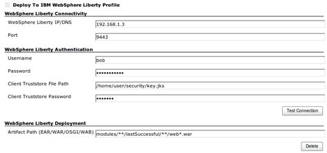 Jenkins Ibm Websphere Liberty Configuration