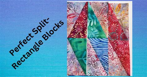 Split Rectangle Designs Frances Quilts