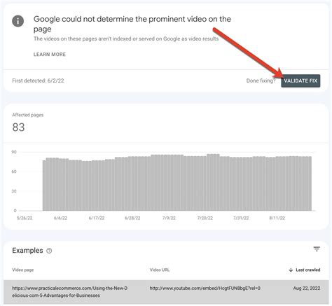 Faqs For Video Pages In Search Console Practical Ecommerce