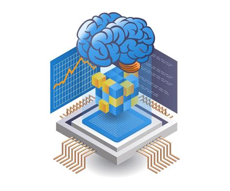 Development Of Blockchain Artificial Intelligence Technology 42160517 Vector Art At Vecteezy
