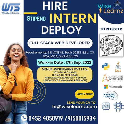 Wisetech Source Pvt Ltd On Linkedin Jobfair Madurai Wiselearn