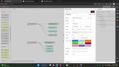 Mqtt And Node Red Dashboard Youtube